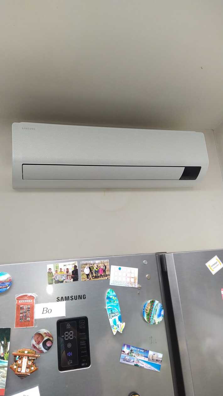 Realisatie Samsung multisplit airco/warmtepomp Erembodegem | Klima-Technics